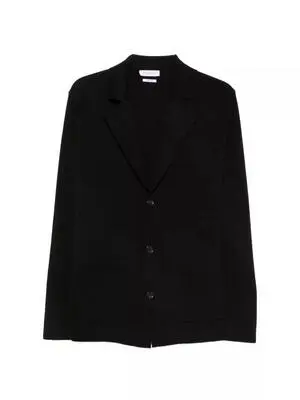 DANIELE FIESOLI Notch-lapel Patch-pocket Cardigan - Black