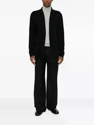 DANIELE FIESOLI Notch-lapel Patch-pocket Cardigan