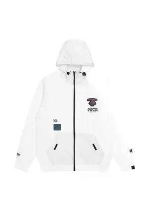 AAPE BY *A BATHING APE Hooded Logo-print Jacket