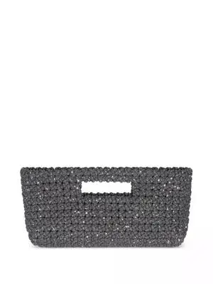 HIBOURAMA Livia Gem Top-handle Tote Bag - Grey