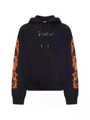 Off-White Graphic-print Drawstring Hoodie
