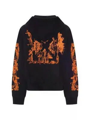 Off-White Graphic-print Drawstring Hoodie