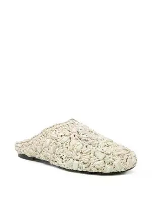 COTEMP Woven Slip-on Mules