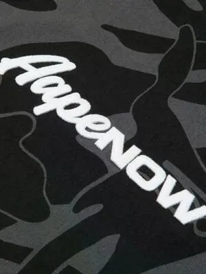 AAPE BY *A BATHING APE Moonface Camo-print T-shirt