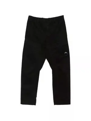 C.P. COMPANY Lens Detail Cargo Pants - Black