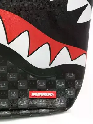 SPRAYGROUND Shark Mouth Checkered Backpack