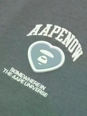 AAPE BY *A BATHING APE Heart-patch T-shirt
