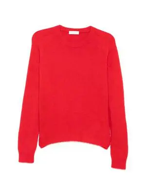 ROBERTO COLLINA Crew-neck Sweater - Red