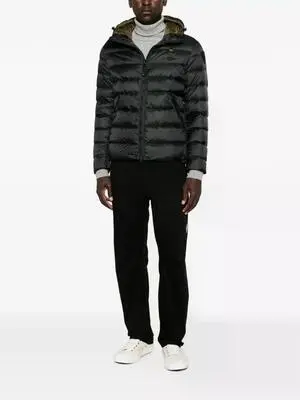 BLAUER. Quilted Hooded Jacket