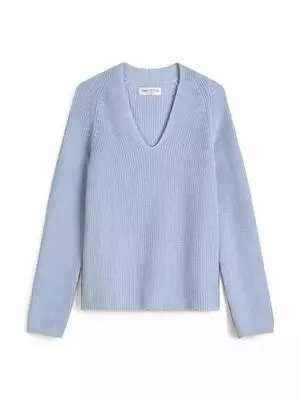 Marc O'polo V-neck Ribbed Knit Sweater