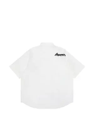 AAPE BY *A BATHING APE Moonface Logo-patch Shirt
