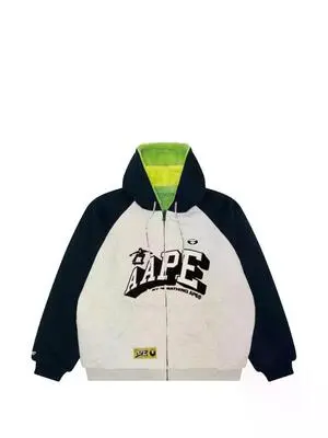 AAPE BY *A BATHING APE Moonface Logo Gradient Hoodie