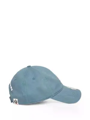 AAPE BY *A BATHING APE Moonface Logo Patch Cap - Blue