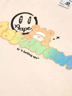 AAPE BY *A BATHING APE Bear-graphic T-shirt