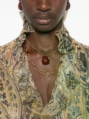 Etro Paisley Leopard-print Maxi Dress