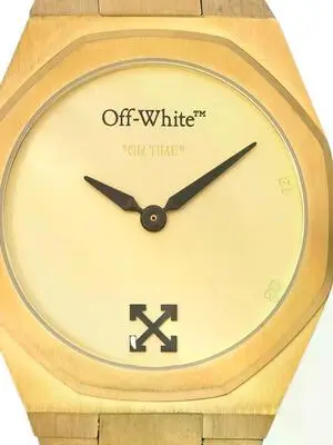 Off-White Octagonal 39mm Watch - Gold