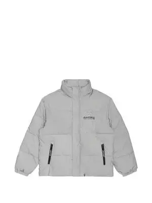 AAPE BY *A BATHING APE Moonface Patch Padded Jacket - Grey