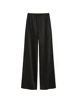 REFORMATION Gale Satin Wide Leg Trousers