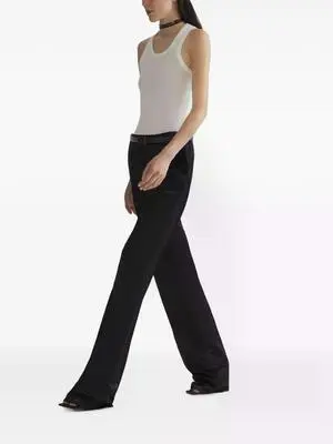MUGLER Off- Ribbed Tank Top