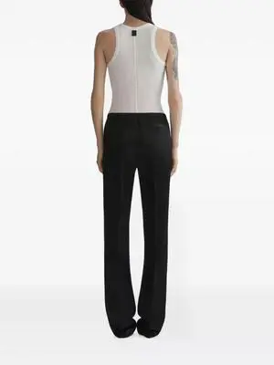MUGLER Off- Ribbed Tank Top