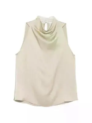 FORTE_FORTE Sleeveless Blouse - Neutrals