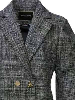 Fabiana Filippi Double-breasted Tweed Jacket