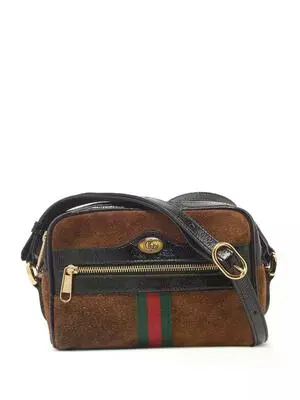 Gucci Mini Ophidia Suede Crossbody Bag