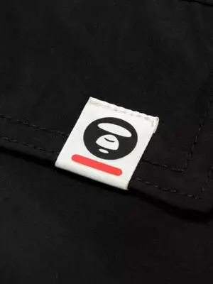 AAPE BY *A BATHING APE Logo-patch Cargo Track Pants