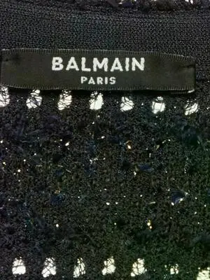 Balmain Bouclé Zip-up Tweed Jacket