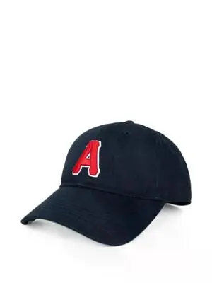 AAPE BY *A BATHING APE Letter-embroidered Baseball Cap - Blue