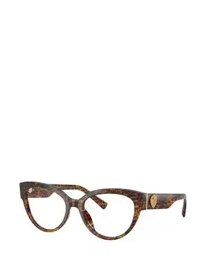 Dolce & Gabbana Leopard Print Cat-eye Eyeglasses
