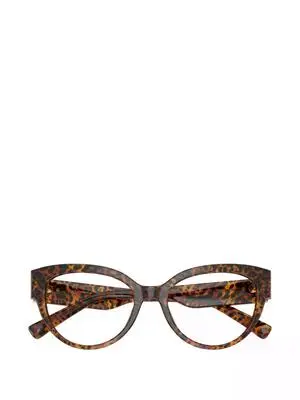 Dolce & Gabbana Leopard Print Cat-eye Eyeglasses