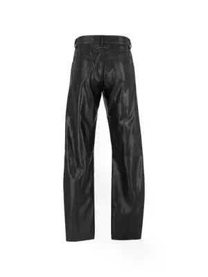 MAISON MARGIELA Leather-effect Trousers