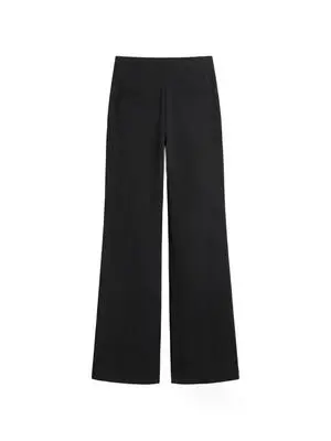REFORMATION Vida Low-rise Wide Leg Trousers - Black