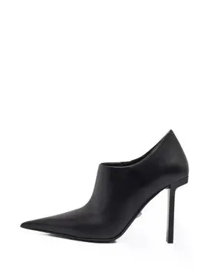Versace Slice Pointed-toe High Heel Ankle Boots