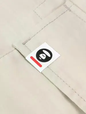 AAPE BY *A BATHING APE Moonface-patch Cargo Shorts