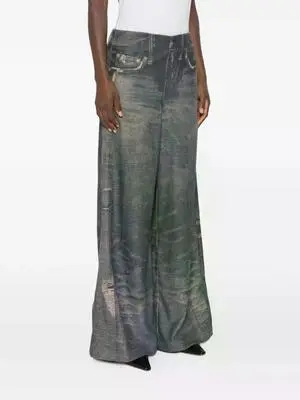 BYE Faded Corduroy Palazzo Pants