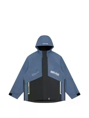 AAPE BY *A BATHING APE Panelled Hooded Jacket - Blue