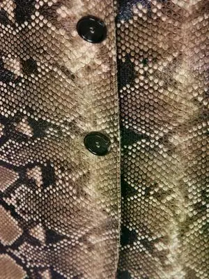 ERMANNO FIRENZE Snake-print Single-breasted Blazer