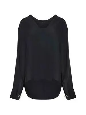 ERMANNO FIRENZE Long-sleeve Blouse - Black