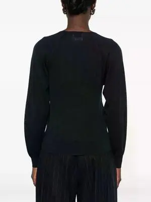 FORTE_FORTE V-neck Long-sleeve Sweater