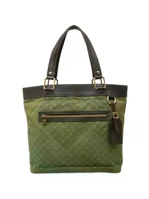 LOUIS VUITTON Monogram Mini Lin Lucille Gm Handbag