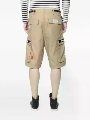 AAPE BY *A BATHING APE Logo-tape Cargo Shorts