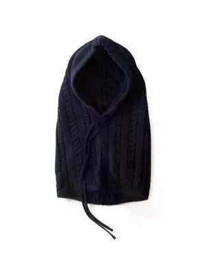 Prada Wool Balaclava - Blue