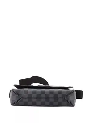 LOUIS VUITTON Damier Graphite Pm Messenger Bag - Black