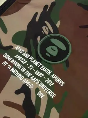 AAPE BY *A BATHING APE Camo-pattern Jacket