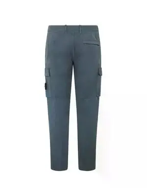 Stone Island 3100032 Stretch Organic Cotton Twill Cargo Trousers