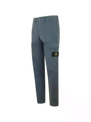 Stone Island 3100032 Stretch Organic Cotton Twill Cargo Trousers
