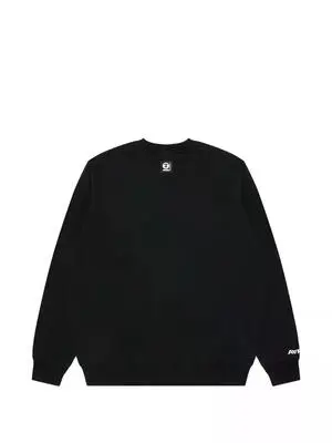 AAPE BY *A BATHING APE Heart-patch Sweatshirt - Black