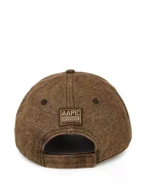 AAPE BY *A BATHING APE Embroidered Logo-patch Cap